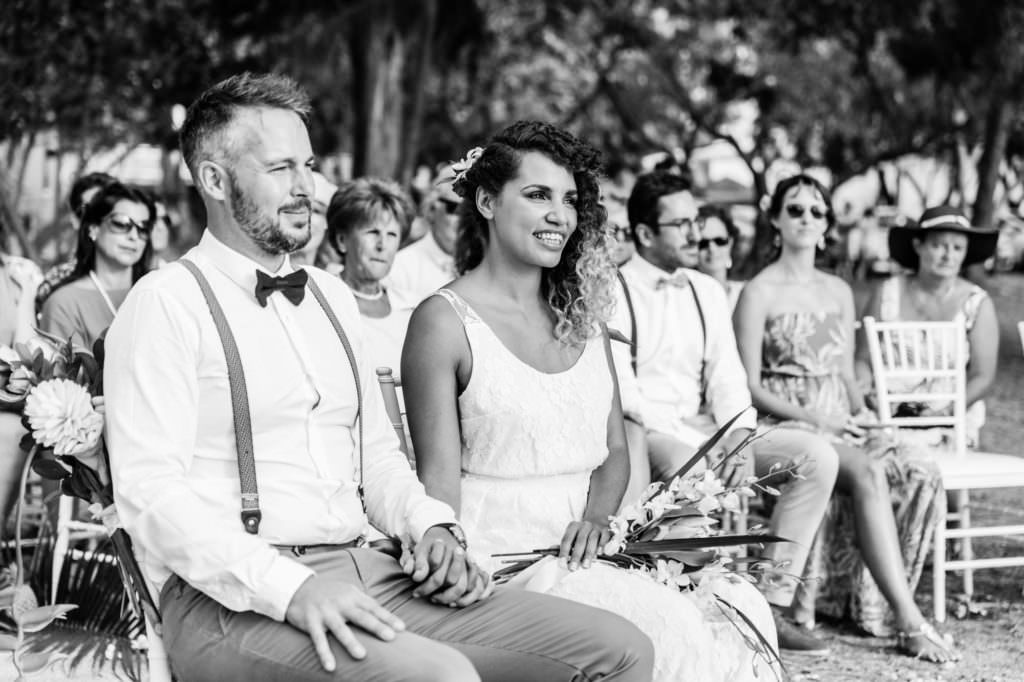 Un mariage tropical sur une plage de la Réunion par Fanny Tiara